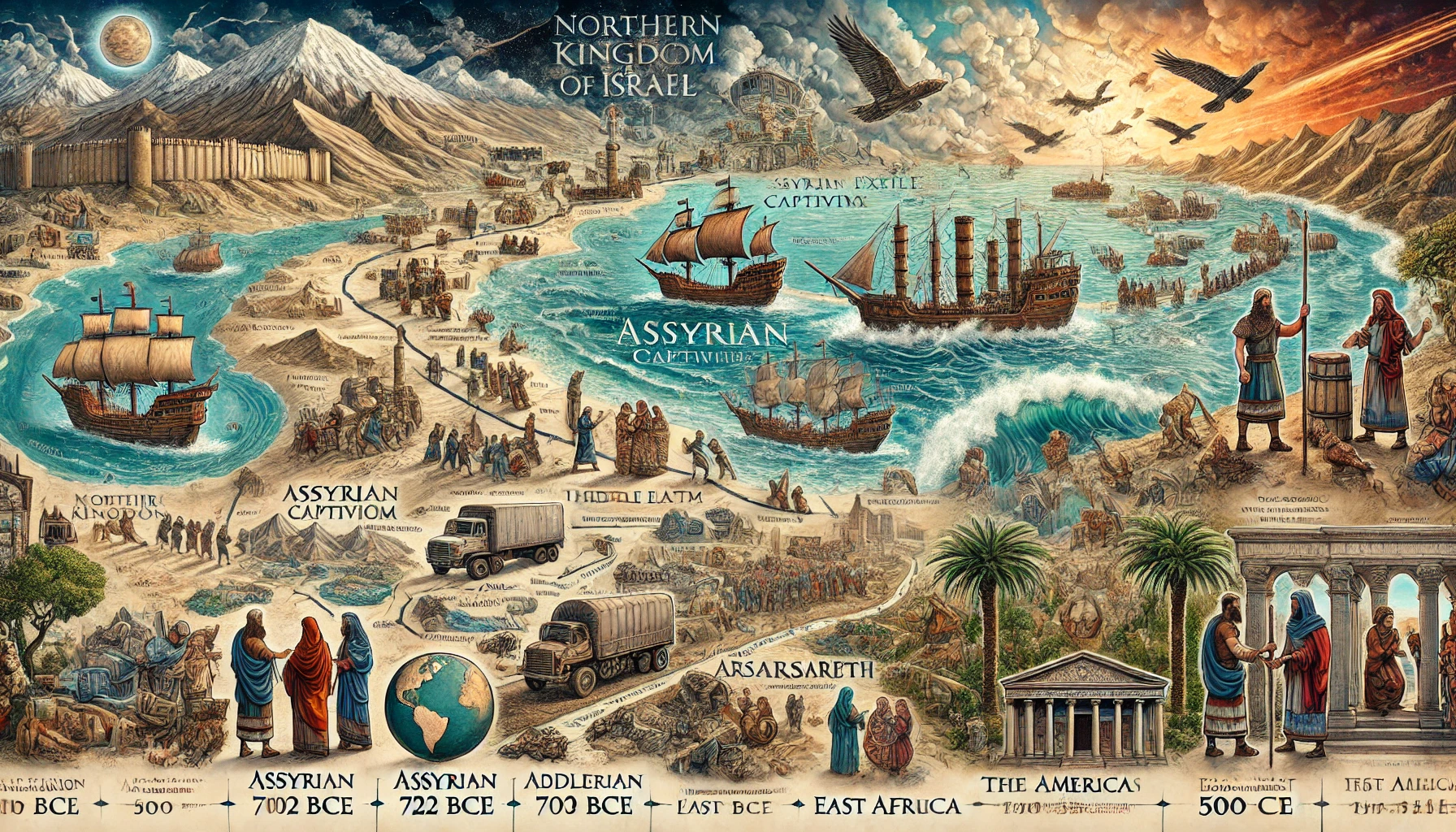 Timeline of the Northern Kingdom's History - ANIMA Framework